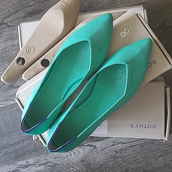 Rothy's | Shoes | Rothys Point Size 7 Mojito | Poshmark